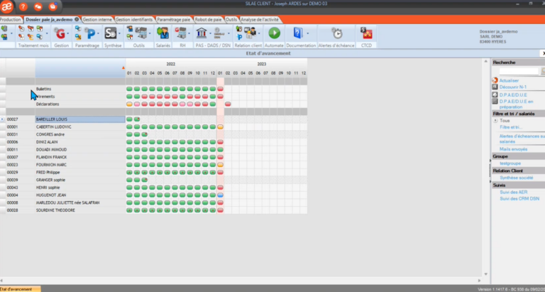 Démonstration Silae Paie - Koesio Data Solutions